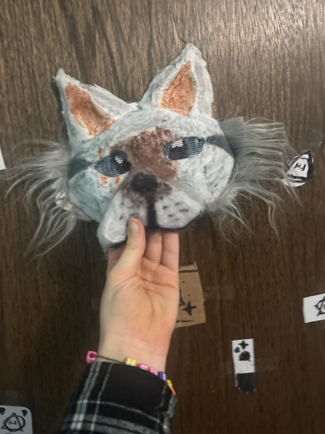 Grey Wolf Mask Therian - Etsy