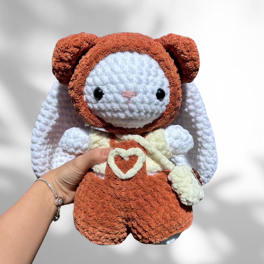 Bunny Crochet, Crochet Bunny Doll, Amigurumi Bunny, Crochet Rabbit ...