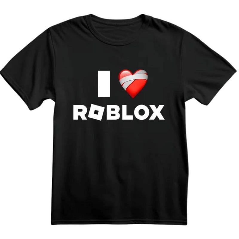 Roblox I Love T Shirts - Etsy