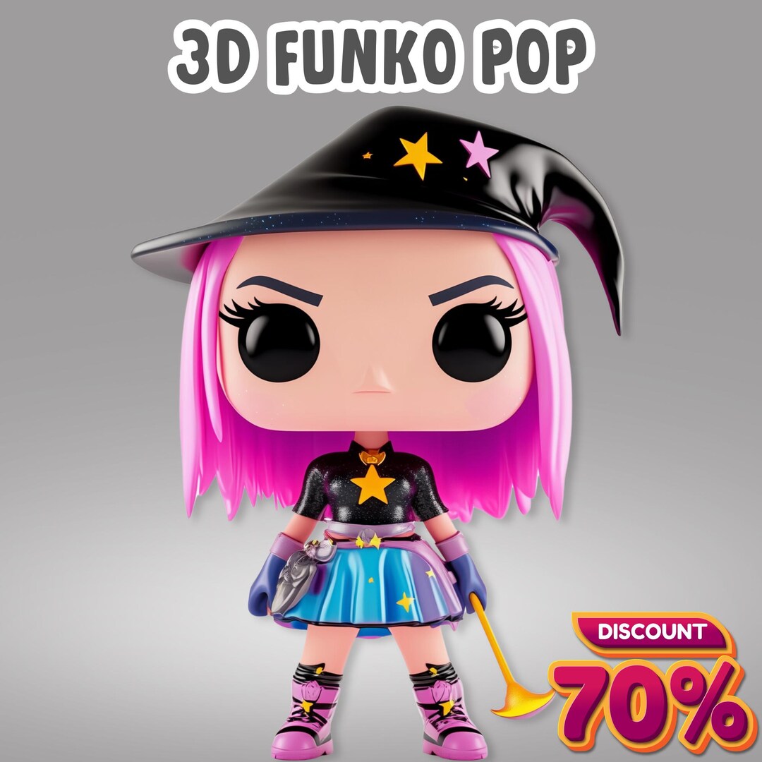 Custom Funko Pop, Digital Model for Printing, 3d Modeling, Christmas ...