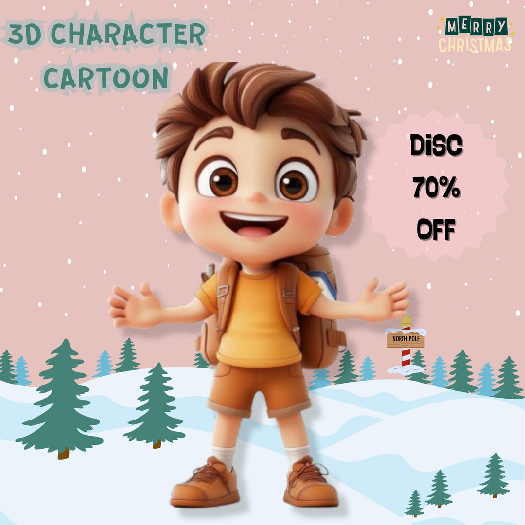 Custom High Quality Cute 3D Model, 3D Cartoon Art,3d Chibi Animal, 3D ...