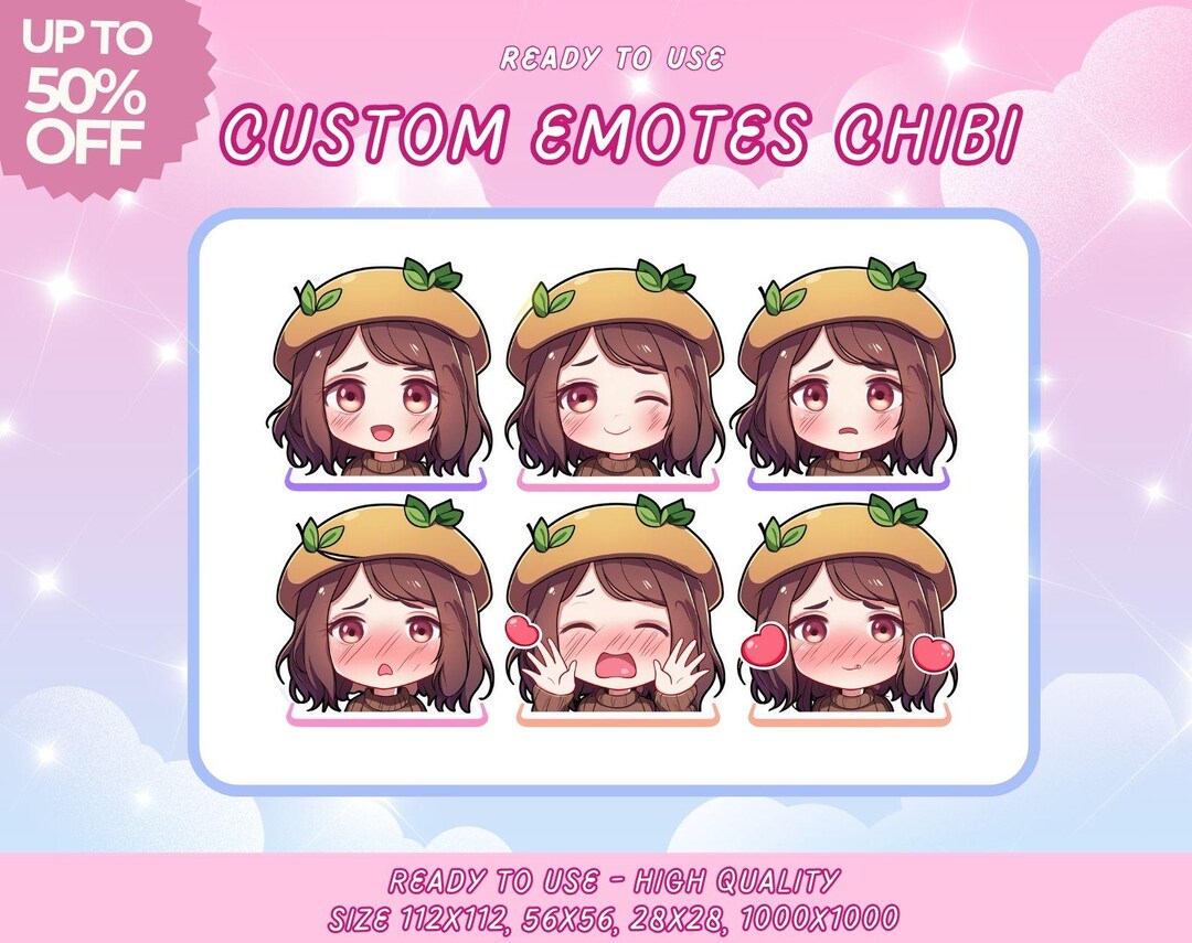 CUSTOM EMOTES TWITCH | Emotes Base | Emotes Pack | Emotes Animated ...