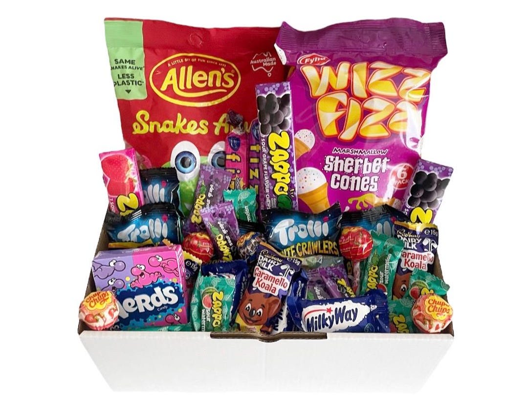 The Ultimate Lolly Candy Gift Box Hamper - Etsy