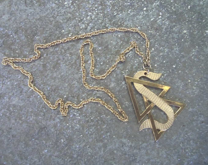 Vintage Church of Scientology Pendant 1960s 60s Scientology Necklace L ...