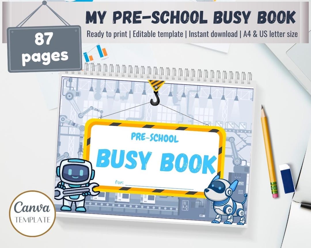 Busy Book | Pre School Busy Book | Busy Book for Boy | Pre School Busy ...