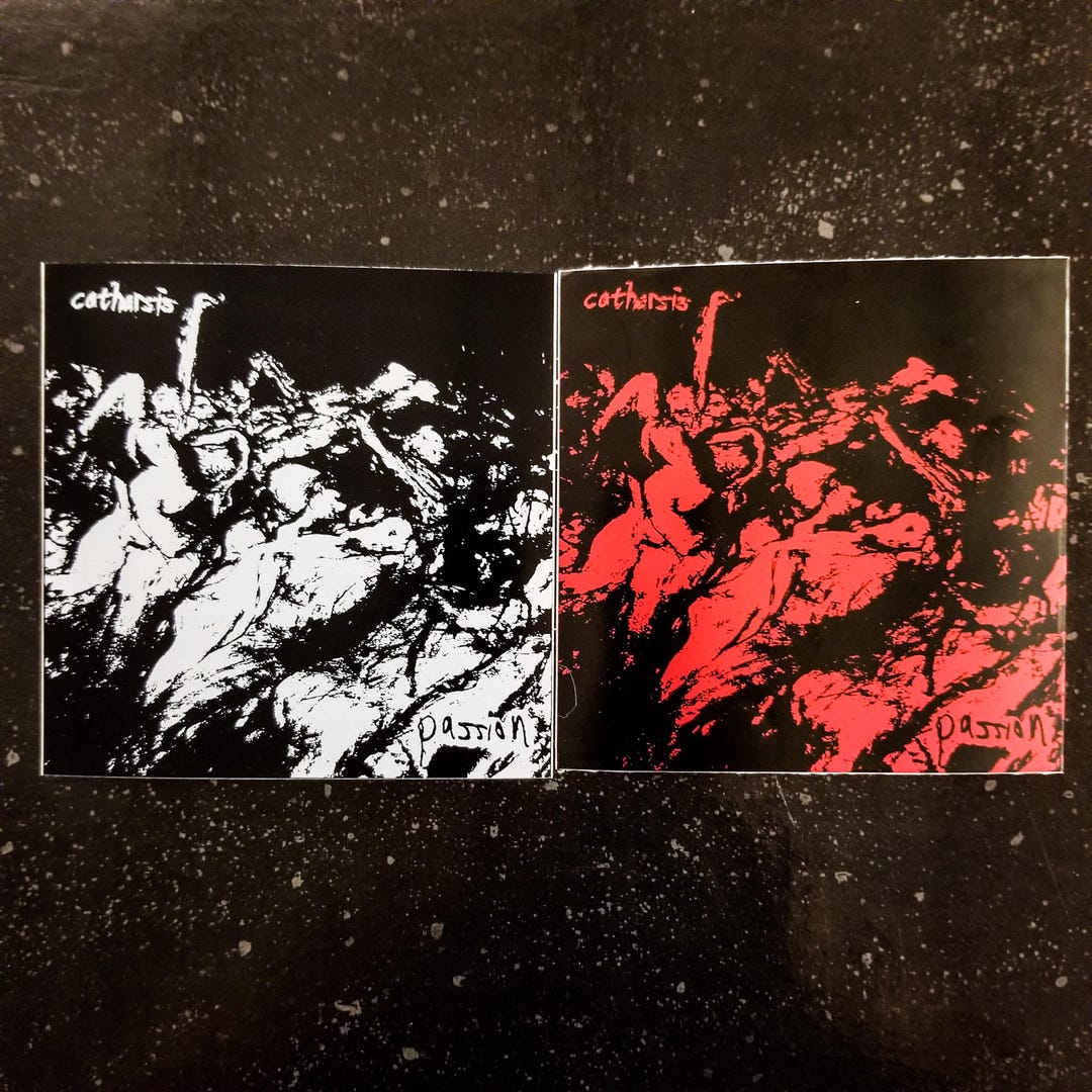 CATHARSIS Sticker “passion” 4 X 4" [weatherproof Vinyl Bumper Decal ...