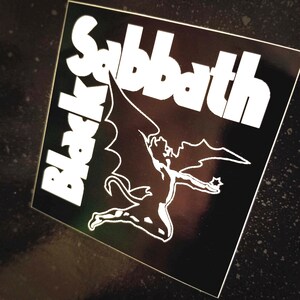 SABBATH Sticker "lucifer" 4 X 4" [weatherproof Vinyl Bumper Decal ...