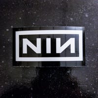 NINE INCH NAILS Sticker 4 X 2" [weatherproof Vinyl Bumper Decal] [nin ...