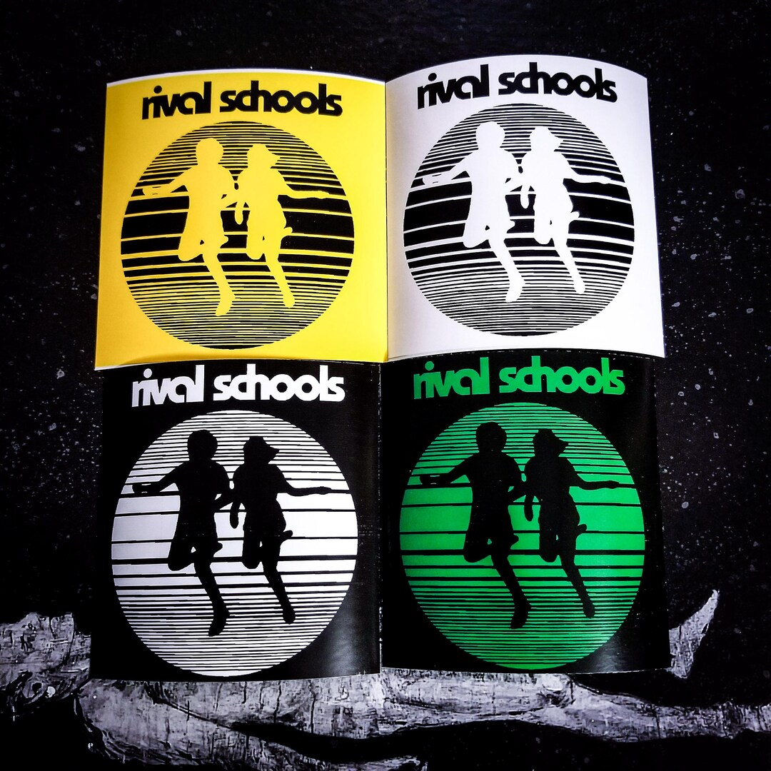 RIVAL SCHOOLS Sticker 4 X 4" [weatherproof Vinyl Bumper Decal] [band ...
