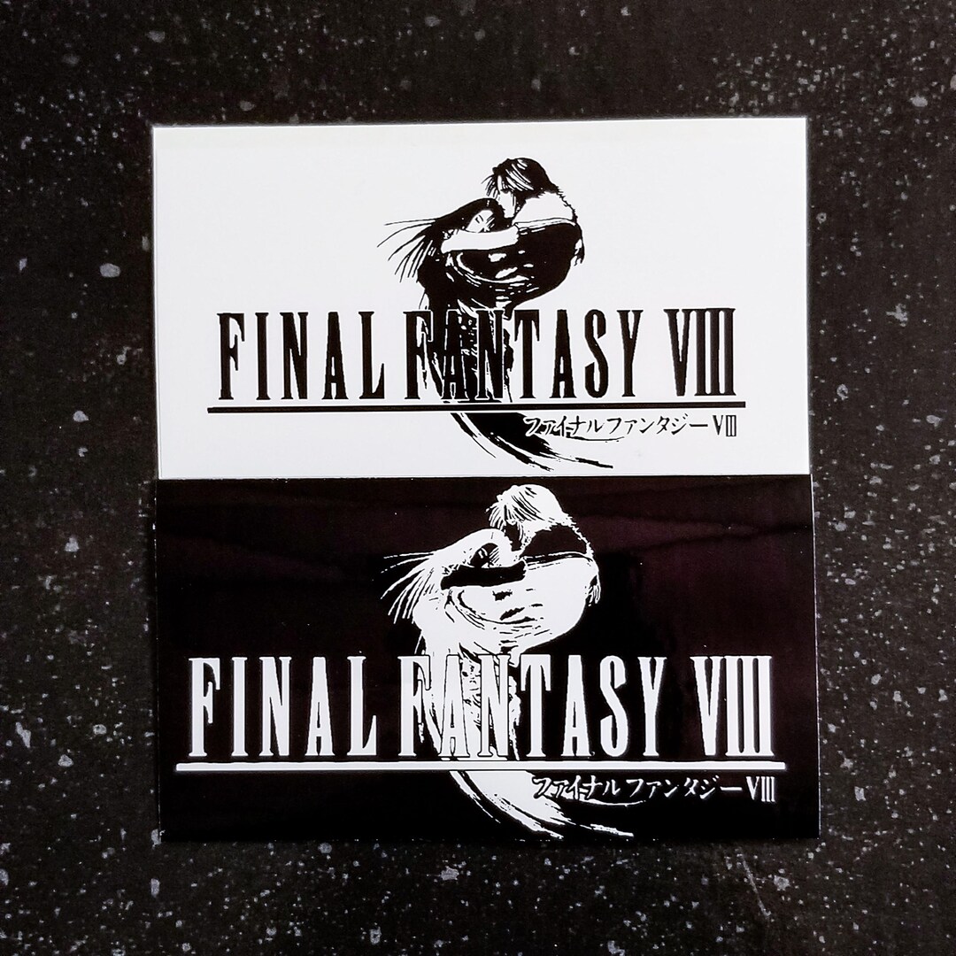 FINAL FANTASY VIII 4 X 2" [weatherproof Vinyl Bumper Sticker / Decal ...