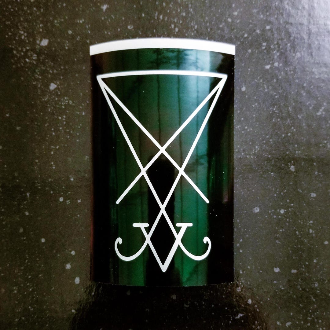 LUCIFER Sigil Sticker 4 X 3" [weatherproof Vinyl Decal] - Occult ...