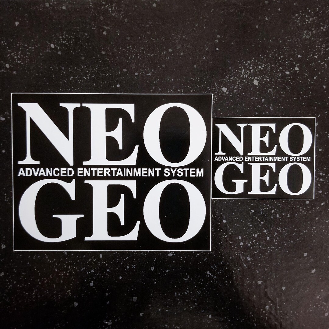 NEO GEO Sticker - 5 X 4" [weatherproof Vinyl Bumper Decal Logo] [SNK ...