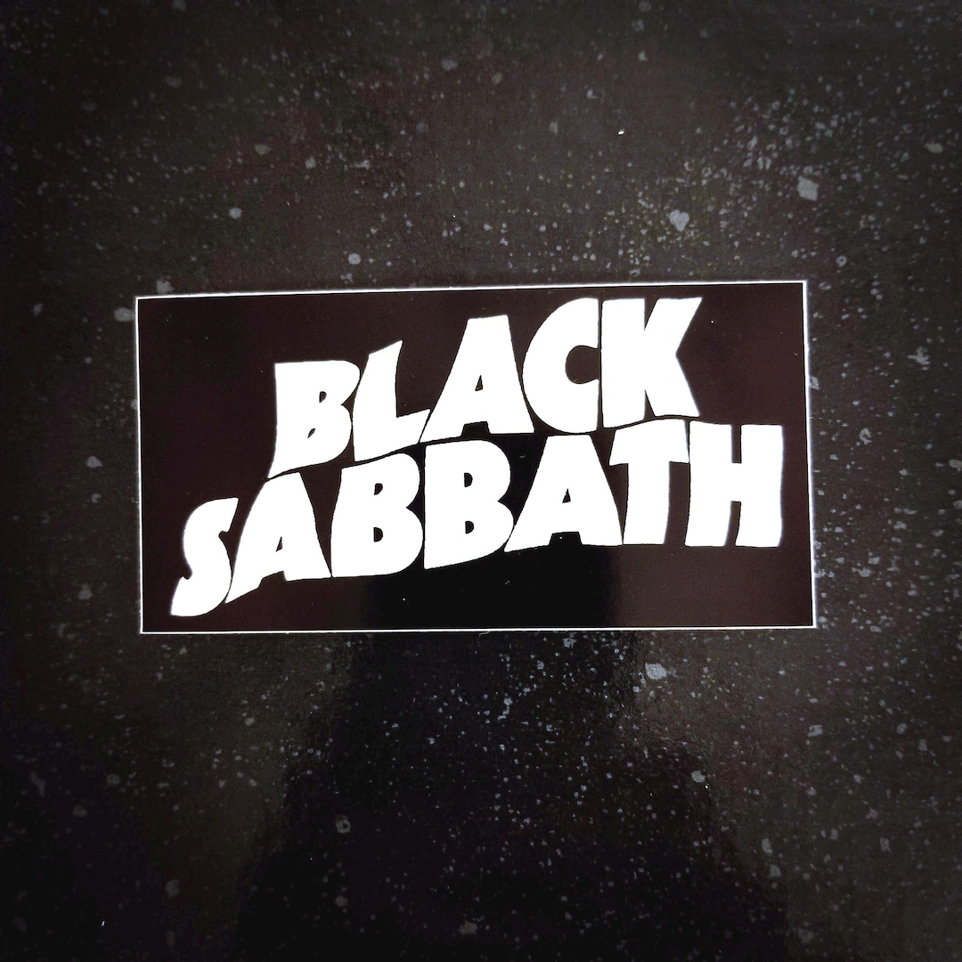 SABBATH Sticker 4 X 2" [weatherproof Vinyl Bumper Decal] [doom Metal ...