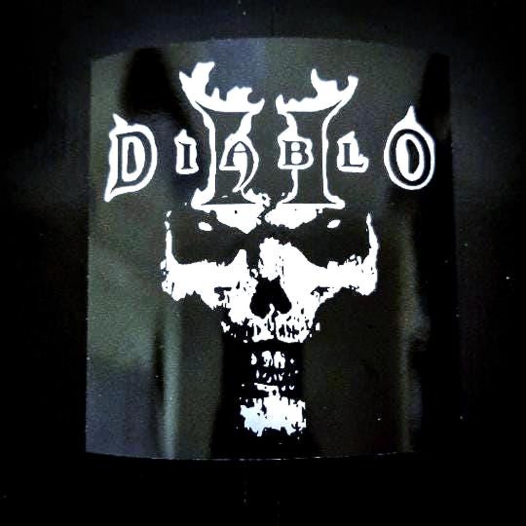 DIABLO II Sticker Classic Logo - 4 X 4" [weatherproof Vinyl Bumper ...