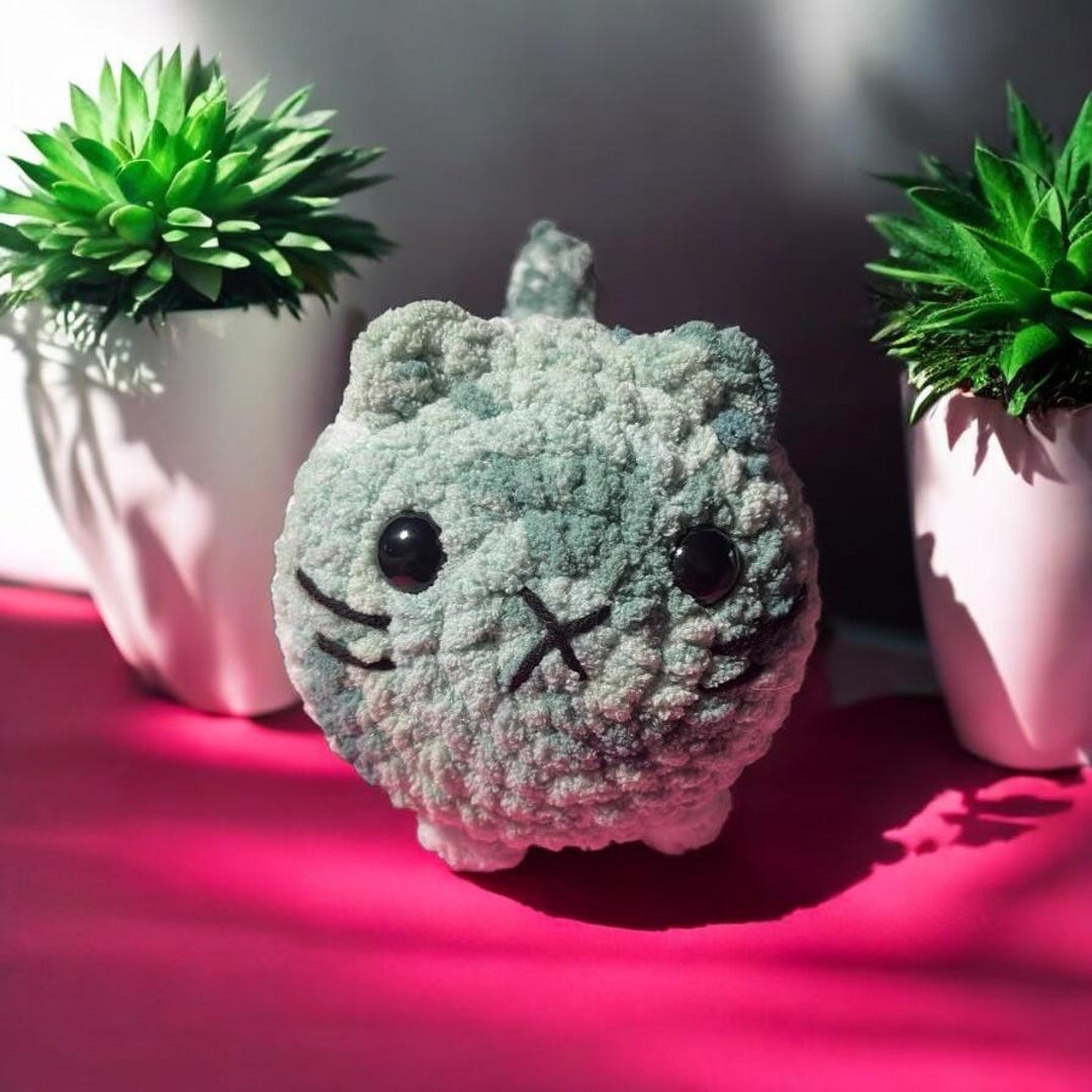 Amigurumi Crochet Loaf Cat Plushie - Etsy