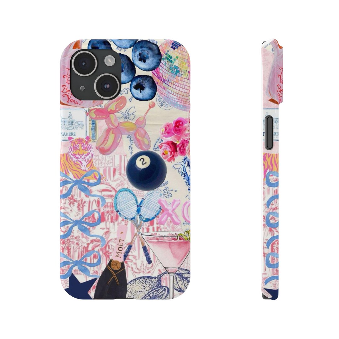 Collage Preppy Phone Case - Etsy