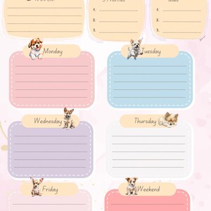 Digital Planner Bundle - A4 Digital Printable Set With Daily, Weekly ...
