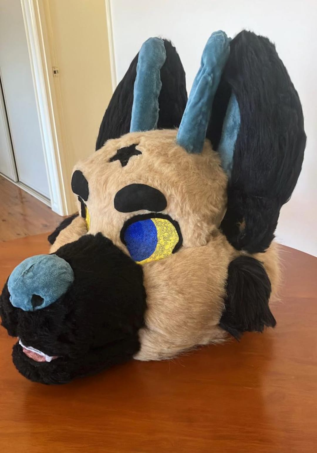 Fursuit Head German Shepherd X Alien - Etsy
