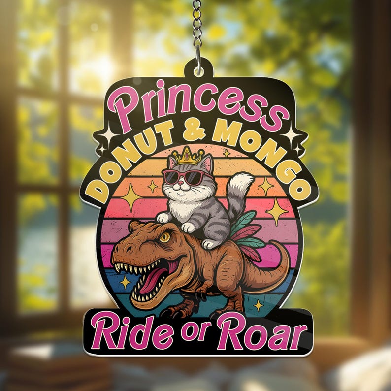 Dungeon Crawler Carl ACRYLIC Suncatcher, Princess Donut Mongo Window ...