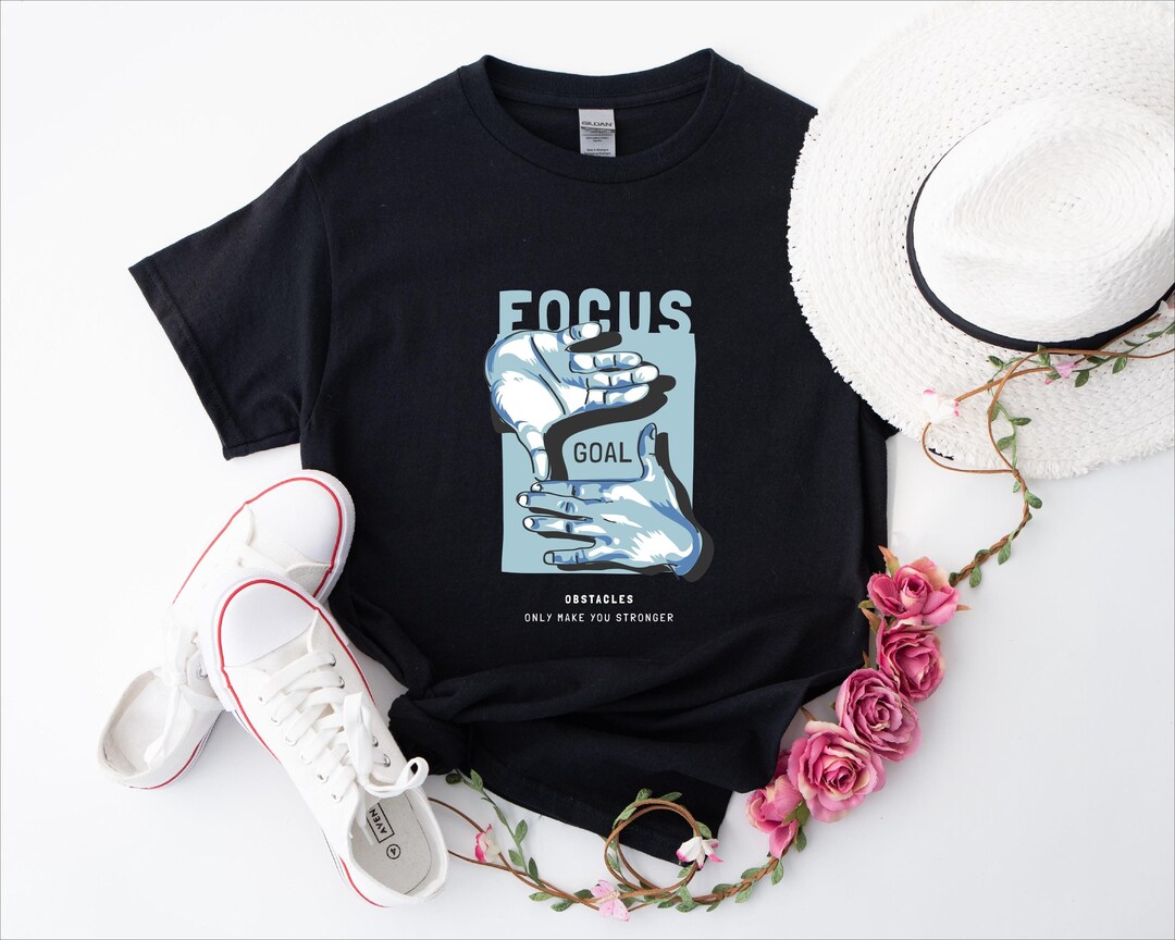 Focus on Your Goal Shirt, Hustle and Grind Shirt, Success and ...