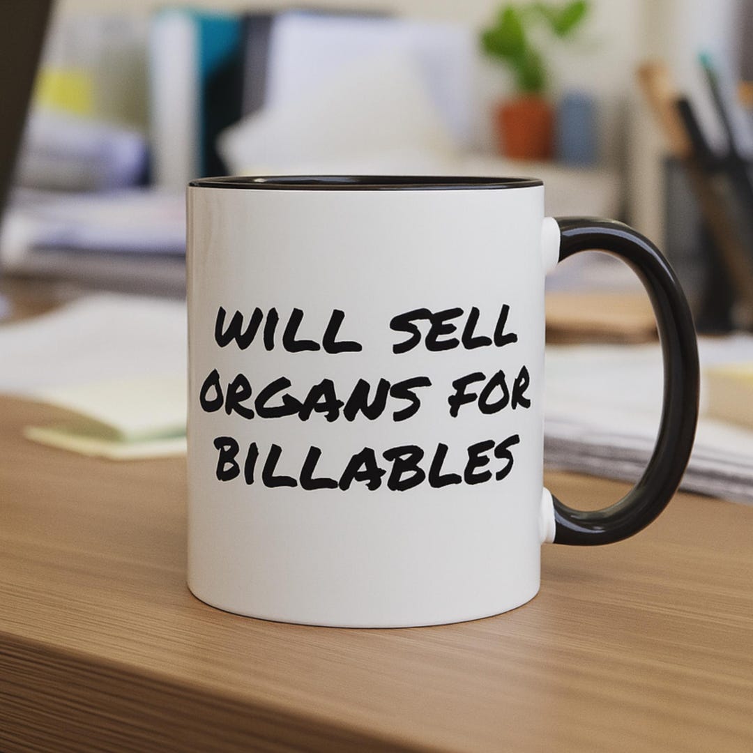 Will Sell Organs for Billables - Funny Coffee Cup for Team Meetings ...