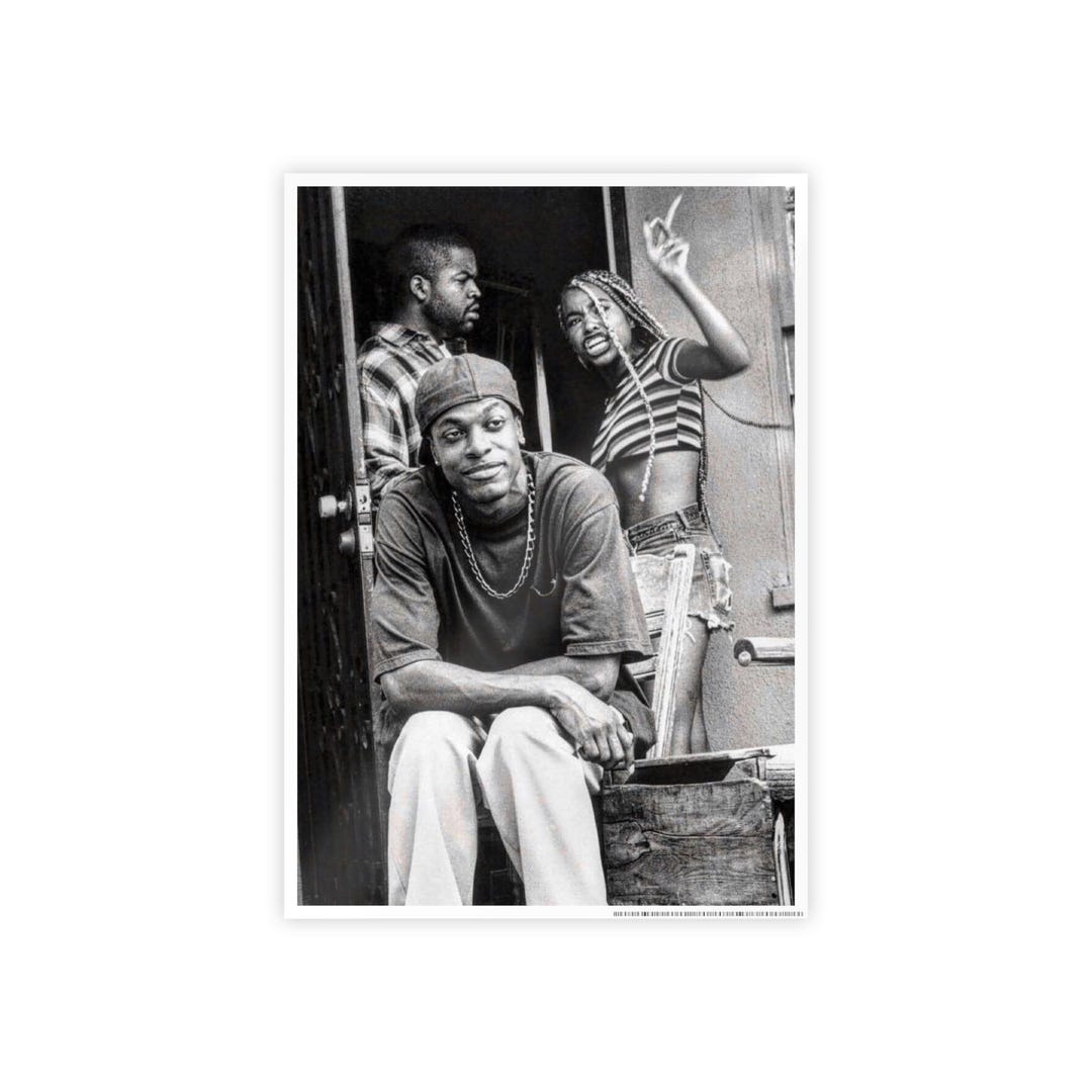 Friday Movie Craig and Smokey Poster Gloss Poster | 90s Retro Pop ...
