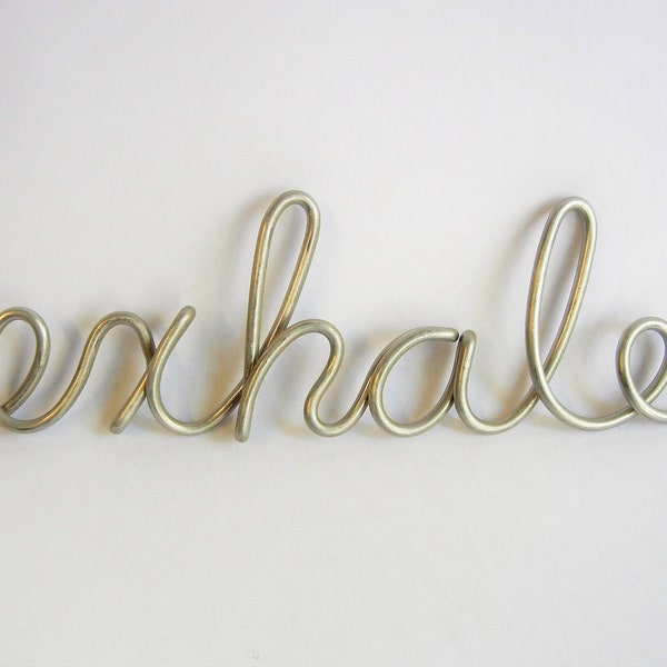 Metal Words - Etsy