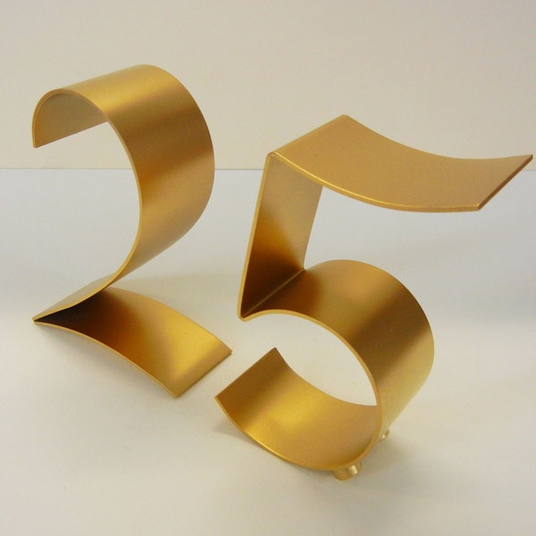 Copper Table Numbers - Etsy