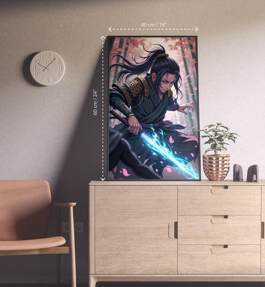 Samurai Warrior | Anime Art, Anime-inspired, Katana Battle, Samurai ...