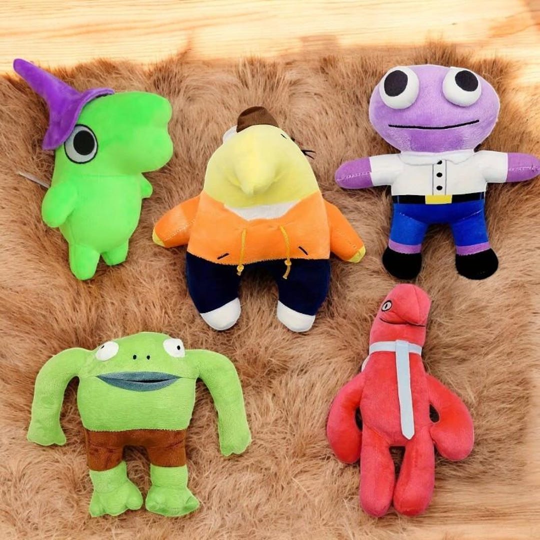 Smiling Friends Plush , Featuring Pim, Charlie, Glep, Allan, and Mr ...