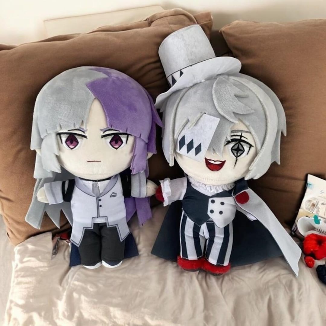 Bungou Stray Dogs Plush, Featuring Sigma & Gogol, Perfect Gift for BSD ...