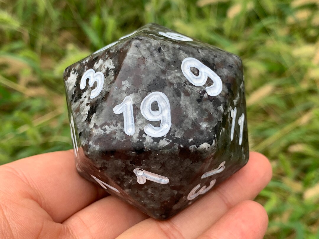 Yooperlite Gemstone Dice Set: Norse Mythology Symbols, RPG Gift - Etsy