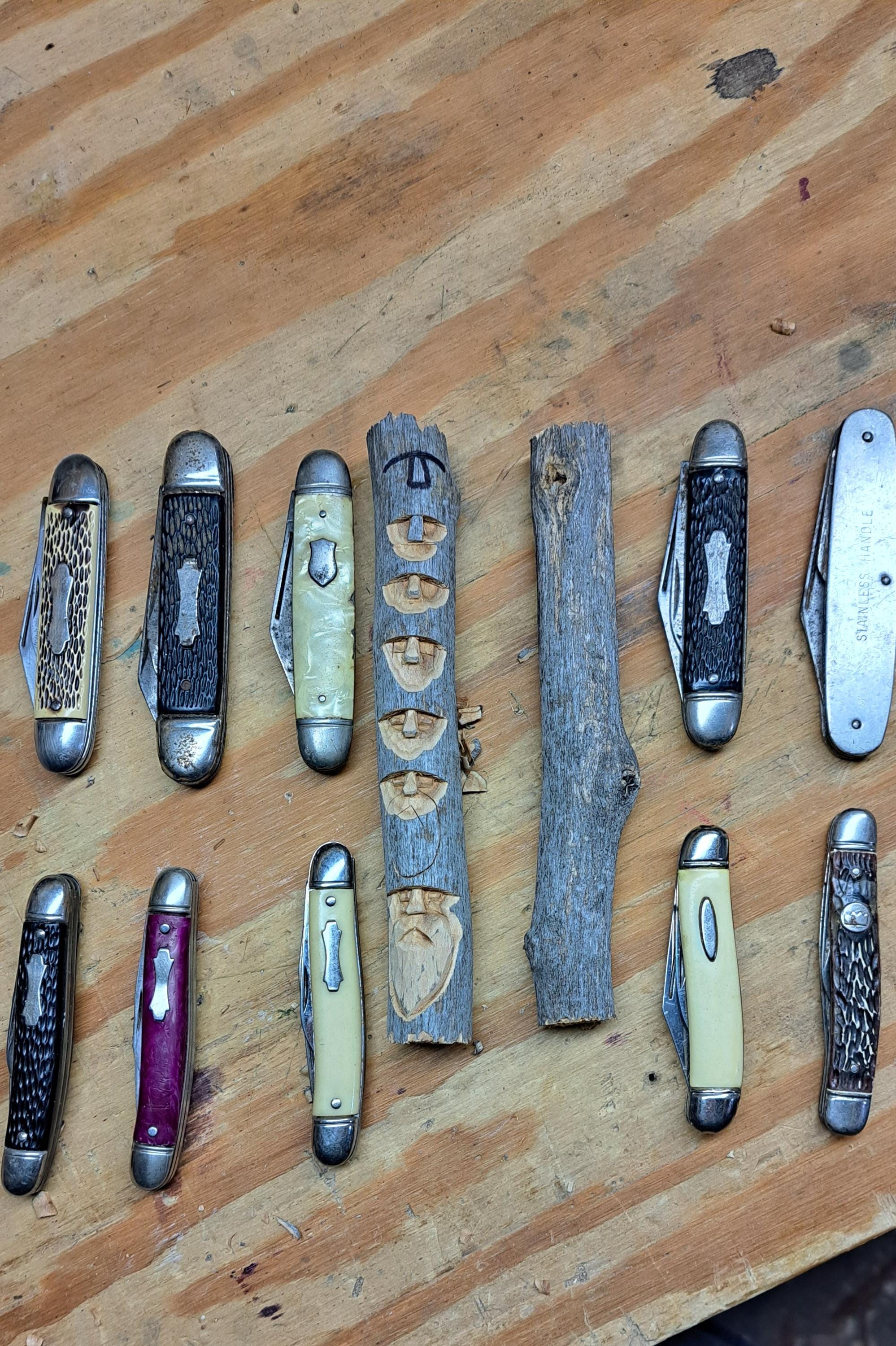 Whittling Kit for Beginners, Step-by-step Face Carving Guide, Vintage ...