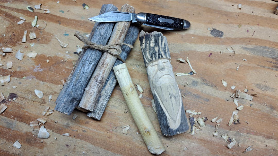 Wooden Stick Bundles for Whittling and Carving - Etsy