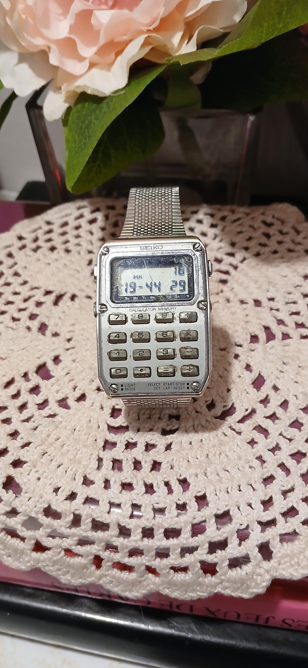 Vintage Seiko Calculator Watch Made in Japan - Etsy