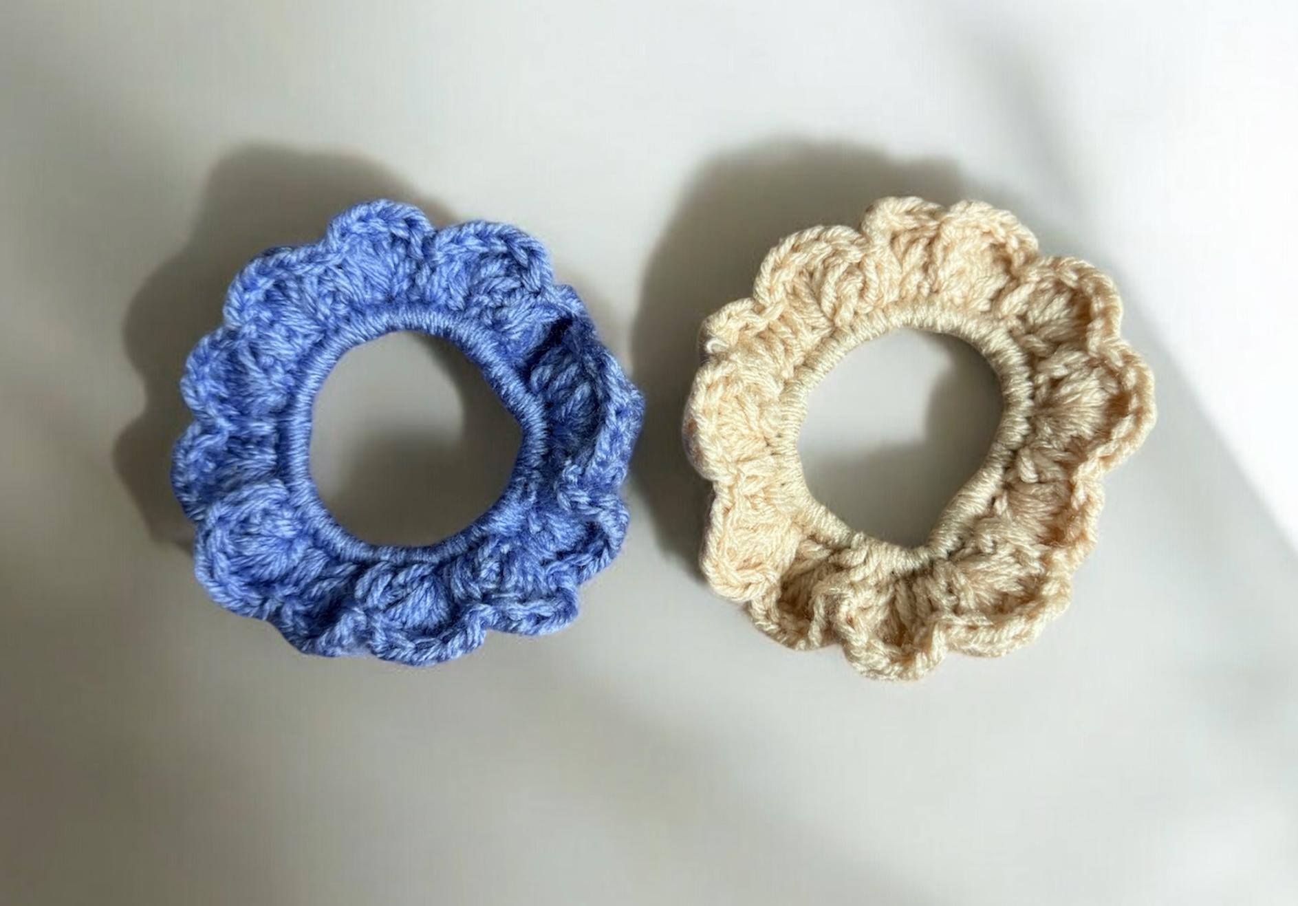 Shell Stitch Scrunchie Pattern - Etsy