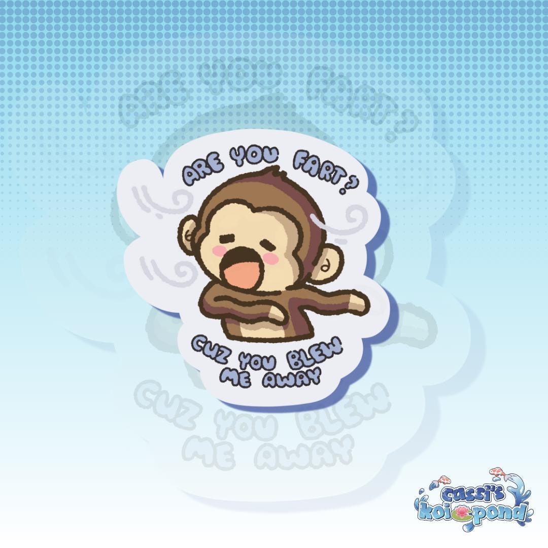 Silhouette Monkey Farts