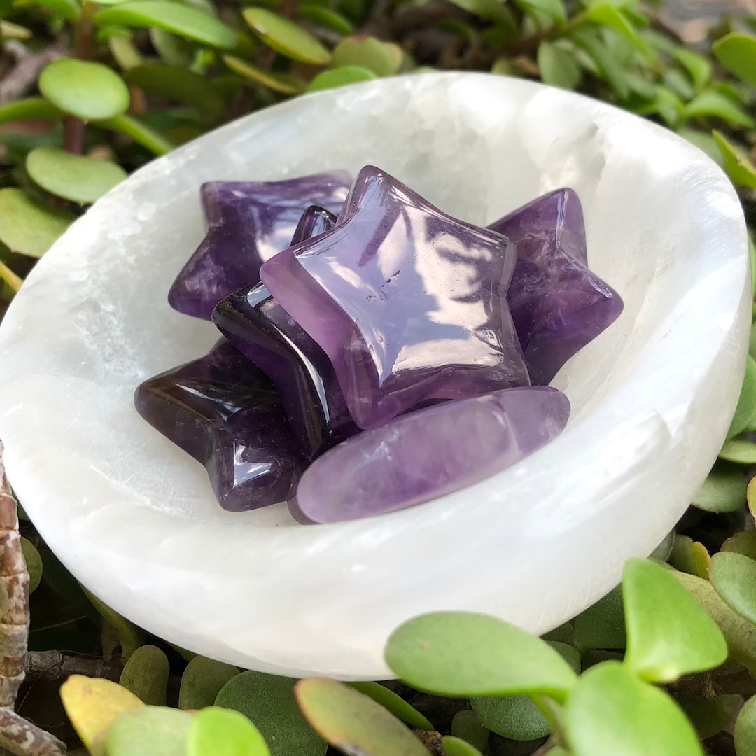 Purple Amethyst Star | Mini Star Crystals | Amethyst Small Star ...