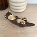 Otter Clay Figure - Handmade Cozy Desk Buddy - Etsy
