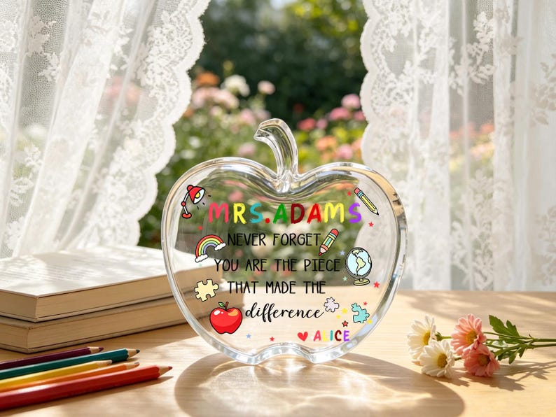 Teacher Appreciation Gift,personalized Teachers Plaque,thank You Gifts ...