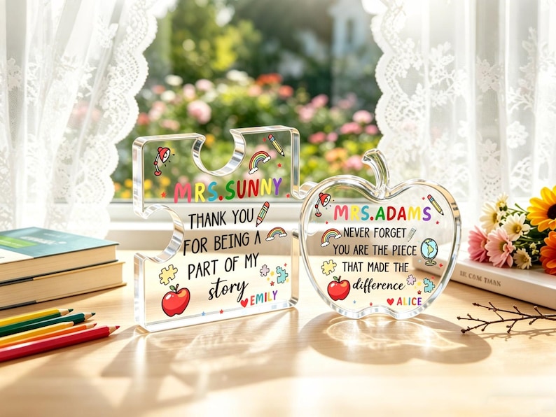 Teacher Appreciation Gift, Custom Thank You Teachers Plaque, Teachers ...