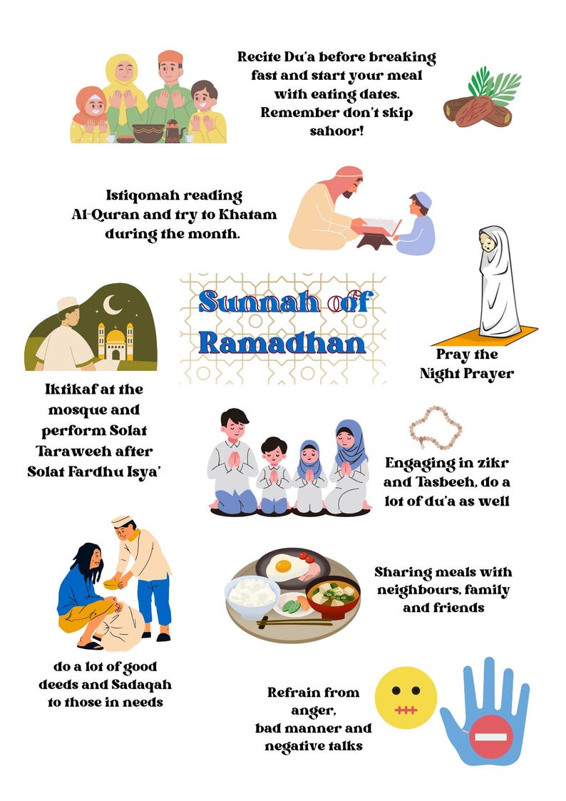 Kids Ramadhan Journal 2025 Activity Books and Fasting Tracker, Al-quran ...