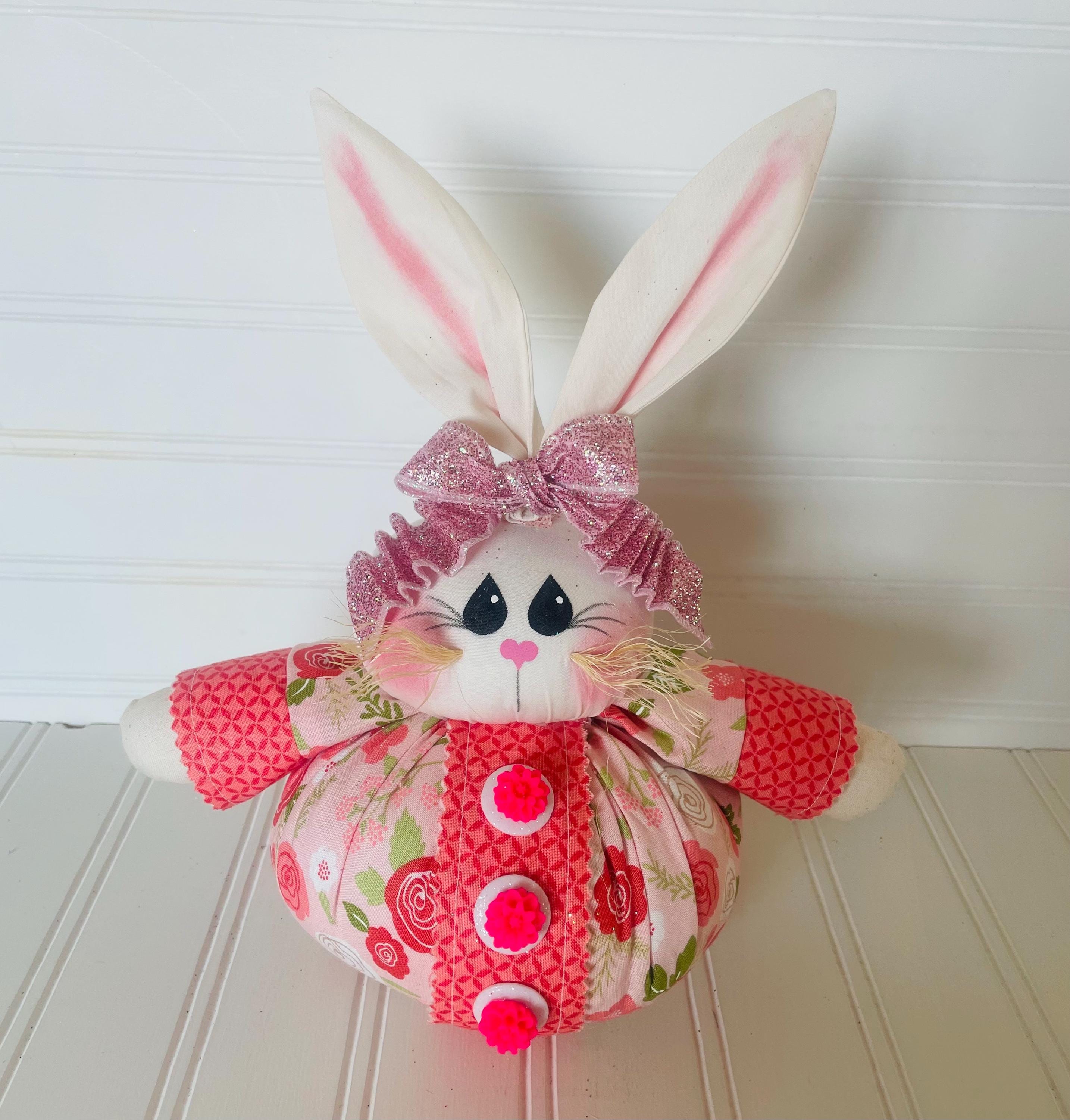 Mini Easter Bunny Handmade and Hand Painted. Great for Easter Decor or ...