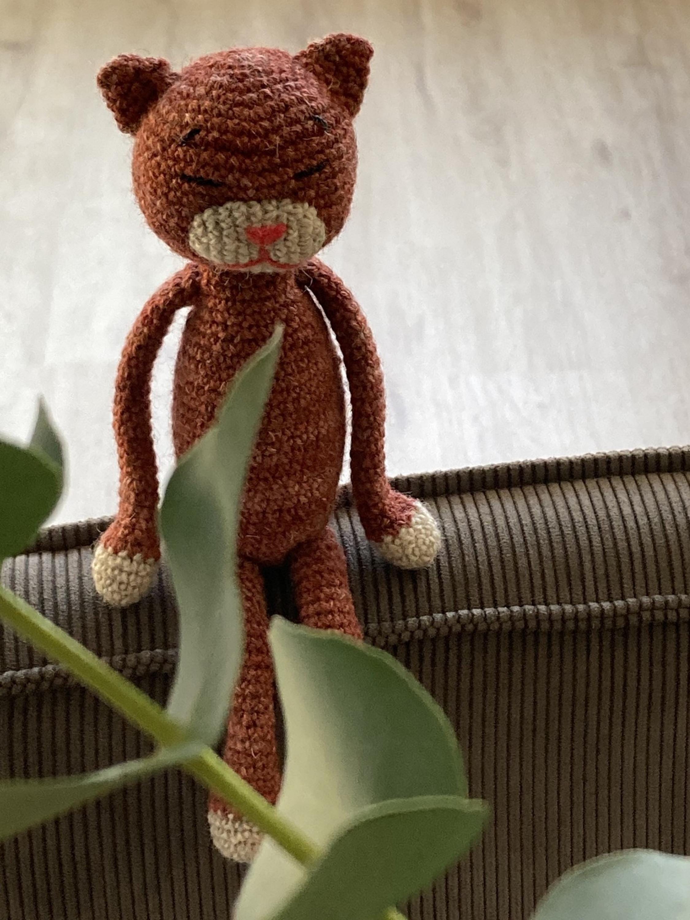 Amineko Cat Crochet PATTERN ONLY Digital DOWNLOAD | Stuffed Animal ...