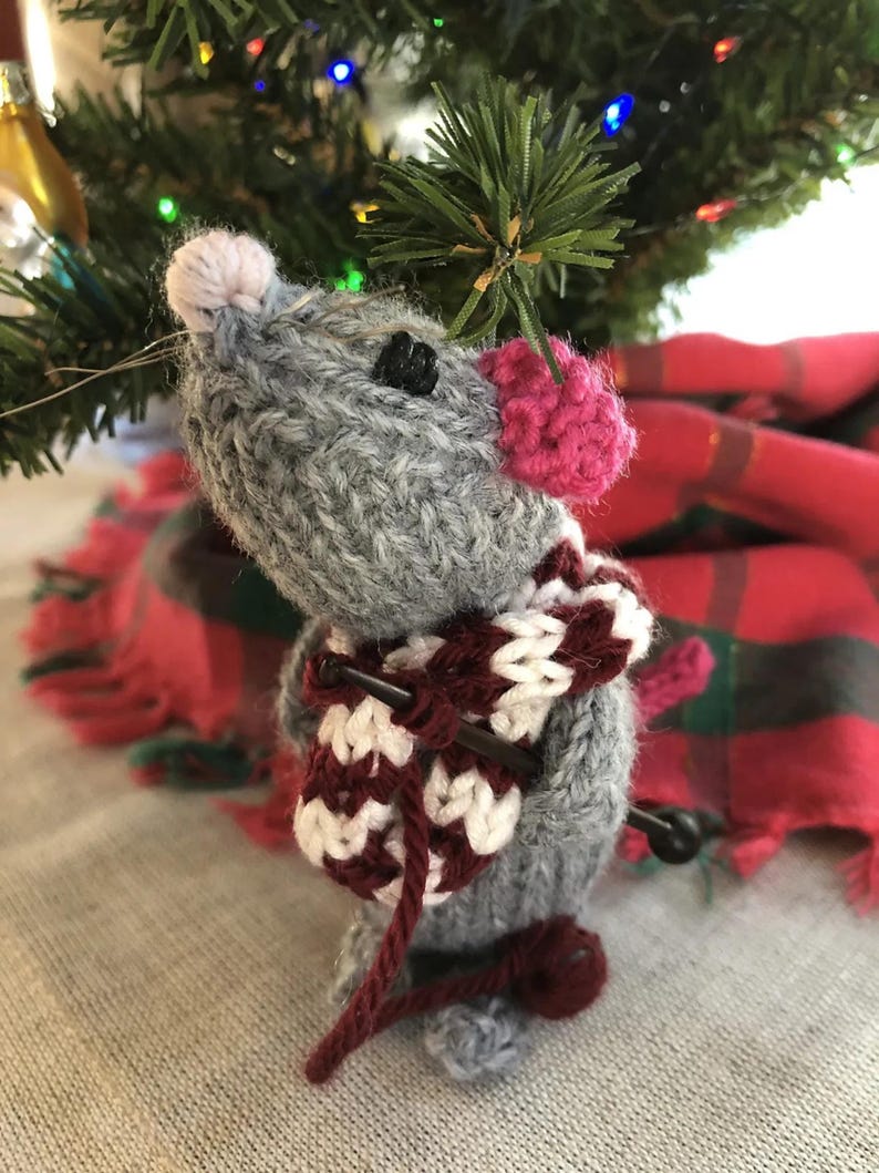 Marisol the Knitted Mouse Crochet PATTERN ONLY Digital Download ...