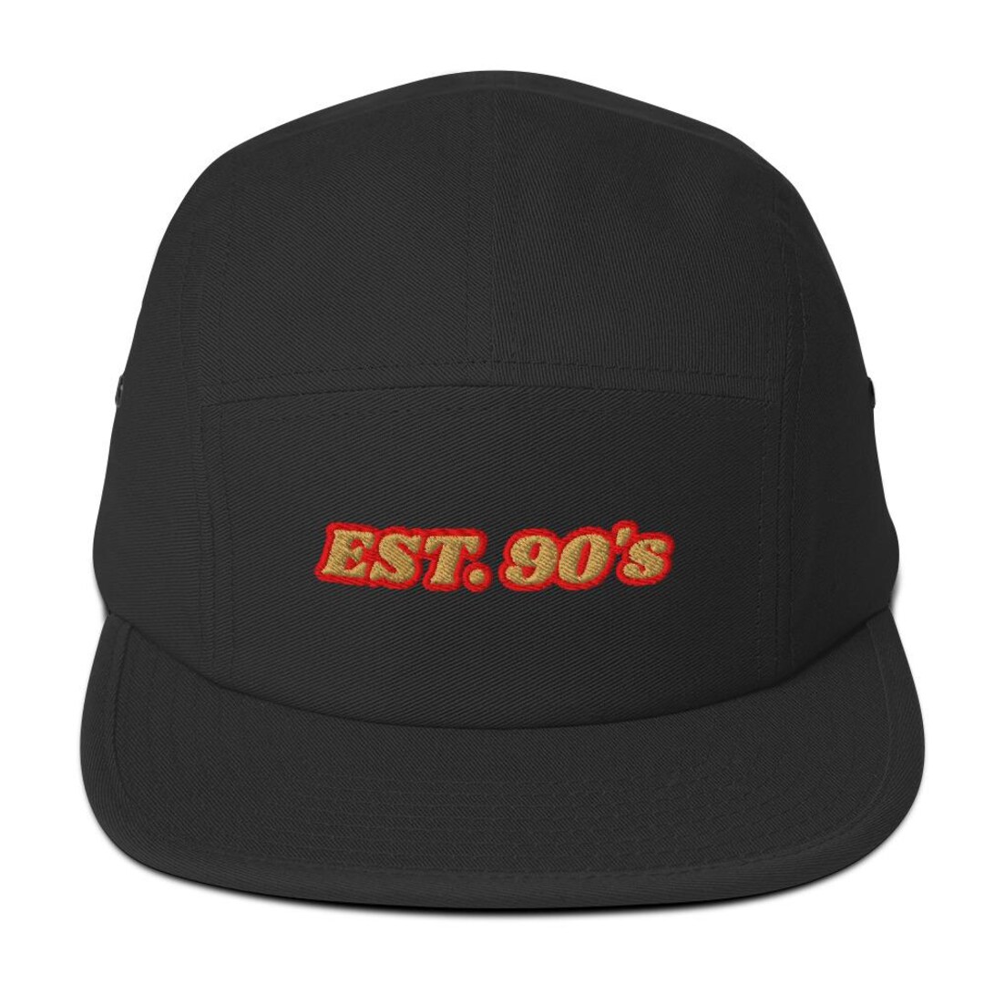EST. 90's Five Panel Cap - Etsy