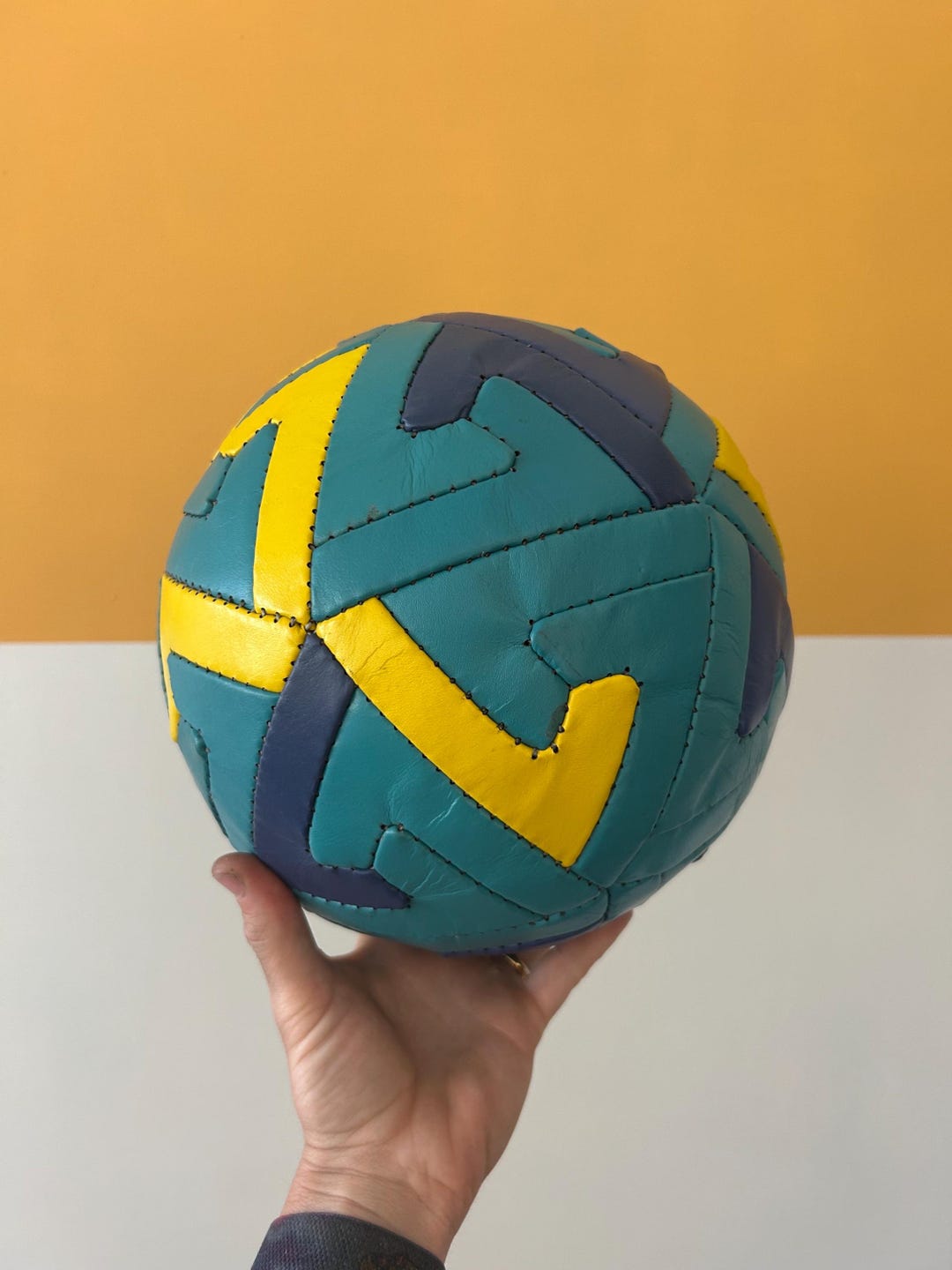 Kangaroo Leather Football - Soccer Ball - 60 Panels - 7 Matildas - Hand ...