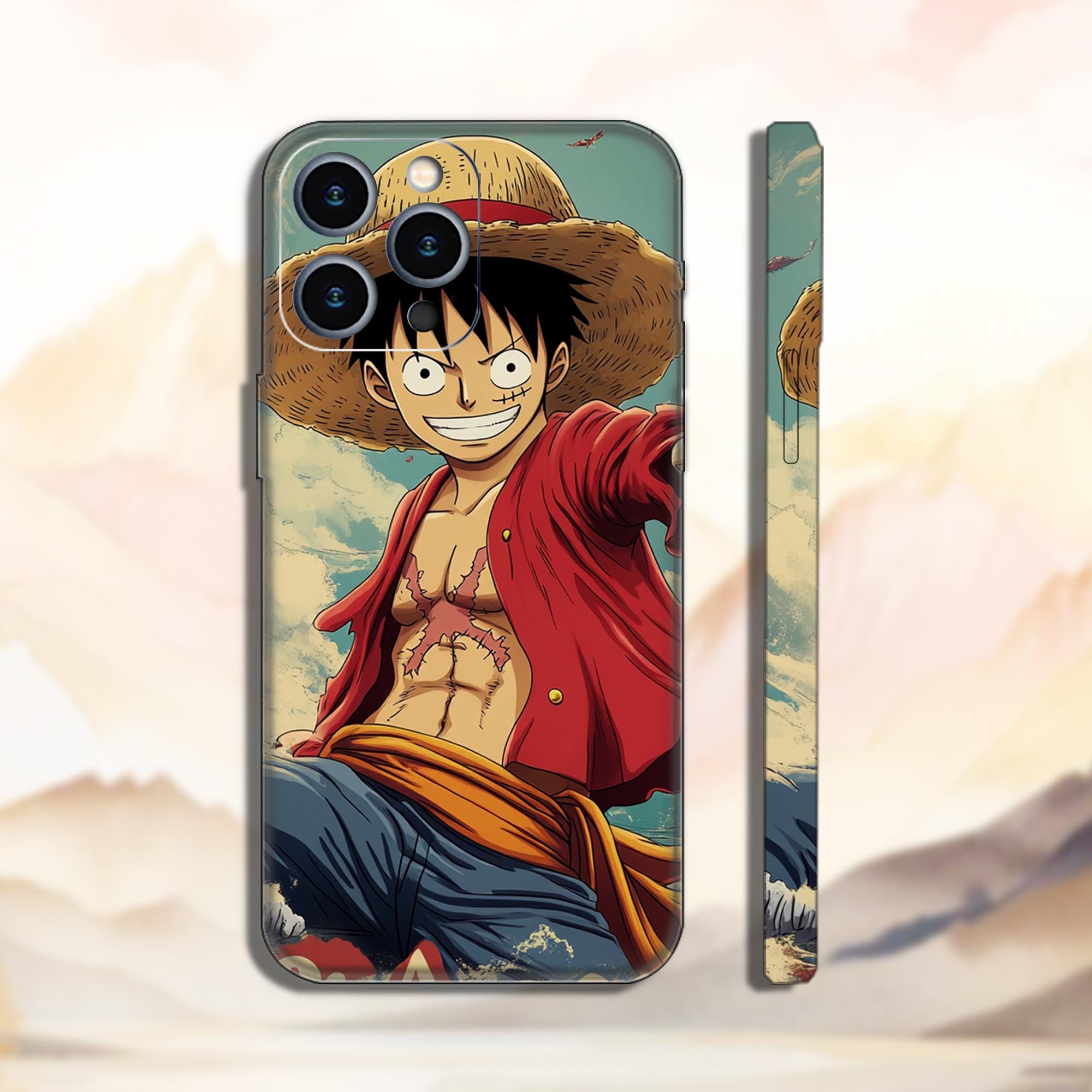 ONE PIECE Anime Case Monkey D. Luffy iPhone 11/12/13/14/15/16 Pro ...