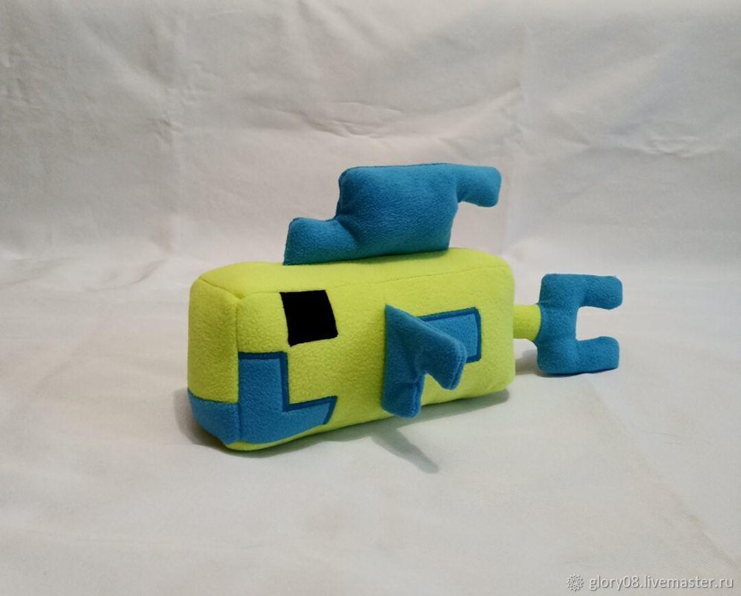 Minecraft Queen Angelfish Plush, Stuffed Animal, Minecraft Gifts, Game ...