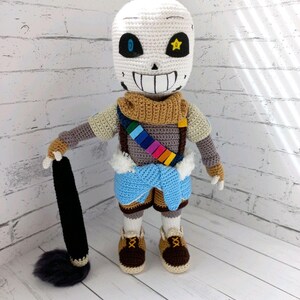 Ink Undertale Sans Plush, Gamer Boyfriend Gift, Kawaii Plushie, Stuffed ...